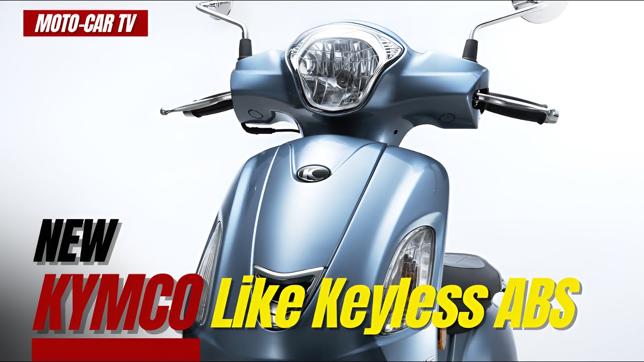 New 2023 KYMCO Like Keyless ABS | MOTO-CAR TV - YouTube
