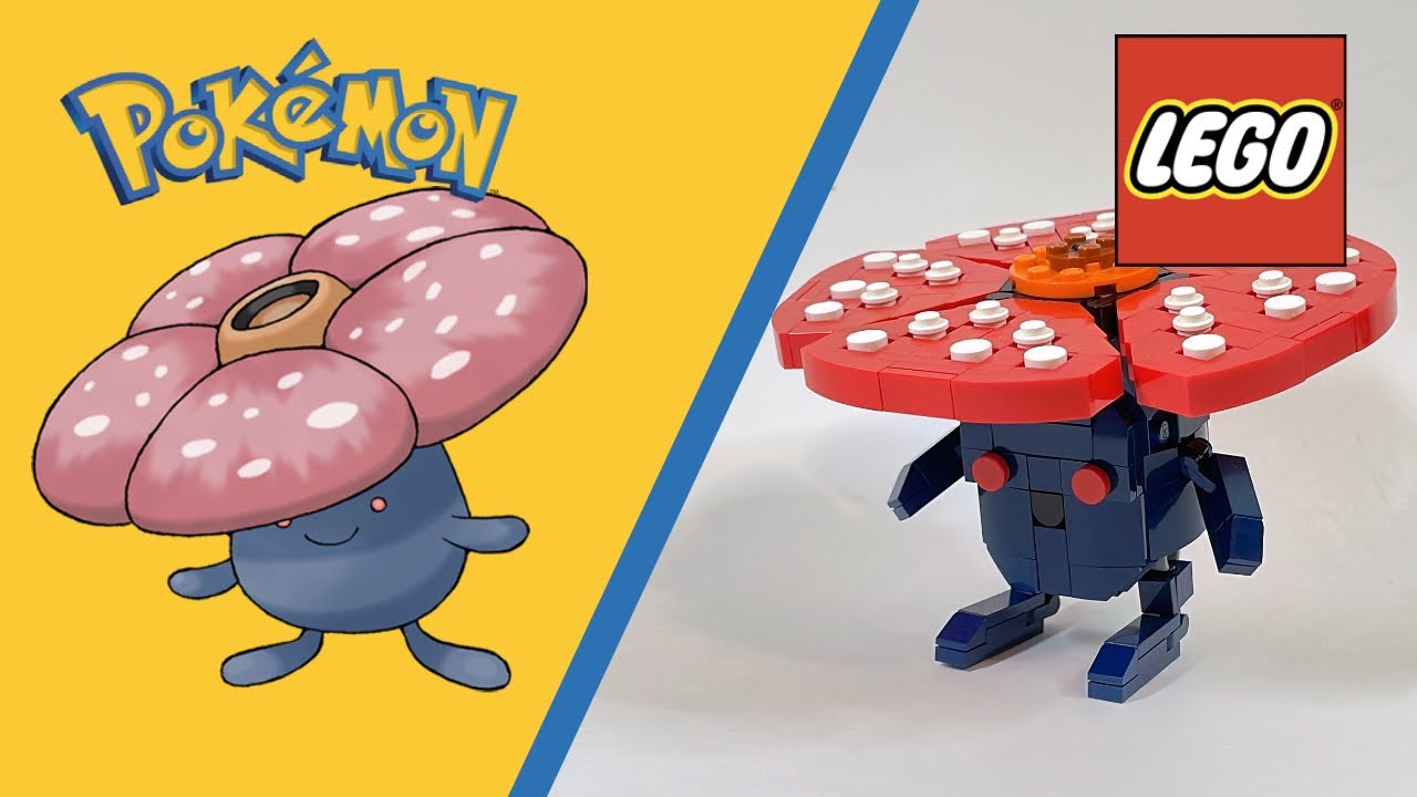 I made a LEGO Vileplume | LEGO Pokemon MOC Review - YouTube