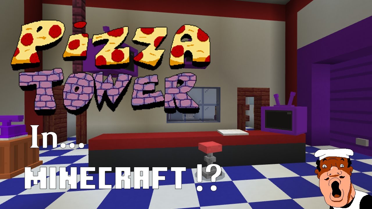 Pizza Tower in Minecraft!? | MinecraftBE/PE Map - YouTube