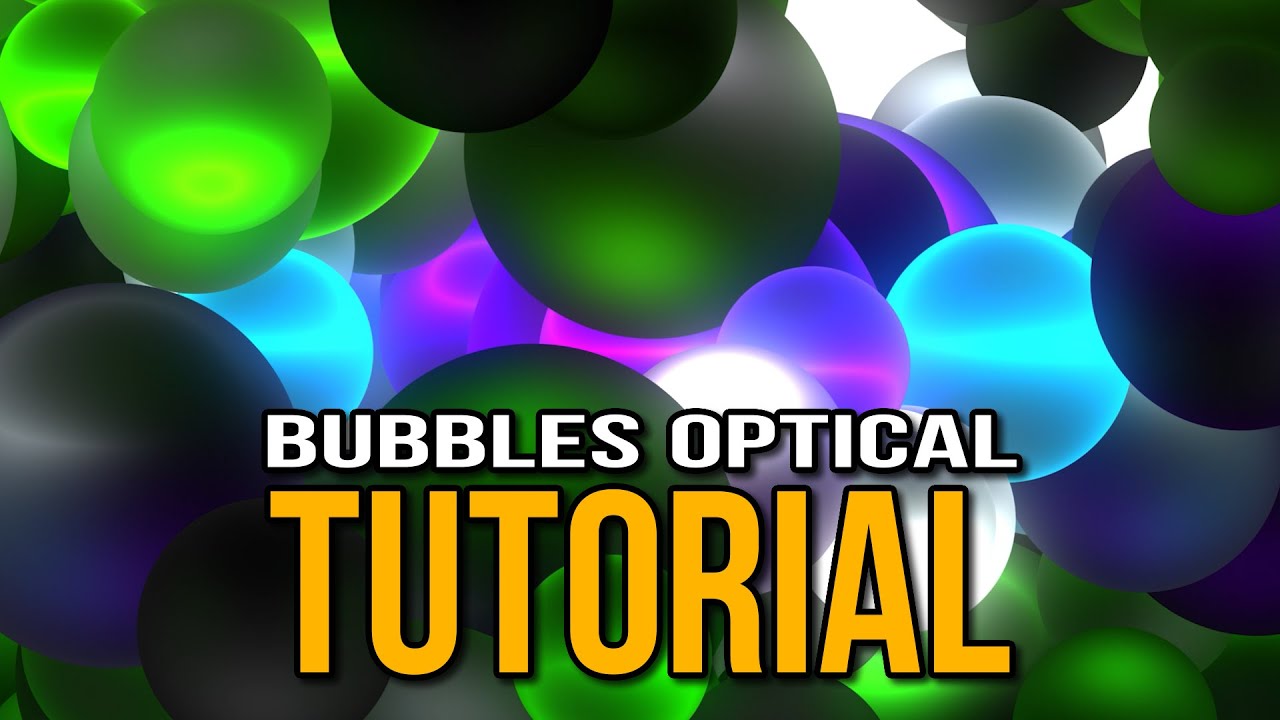 Bubbles Optical | After Effects Tutorial Background #101 - YouTube