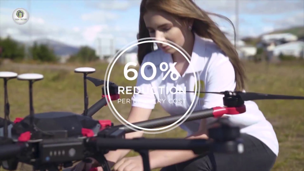 La entrega de paquetes con drones ya es una realidad - YouTube