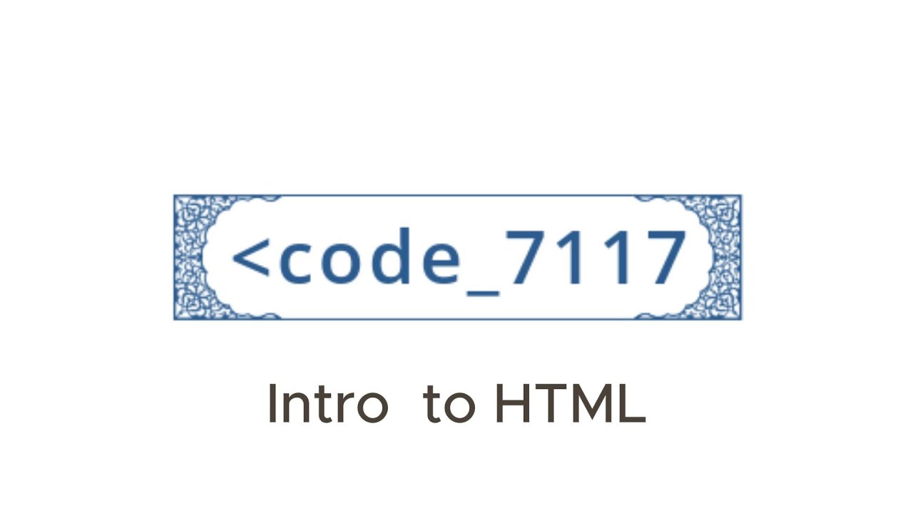 #1\ Introduction to HTML | Discussion of basic tags - YouTube