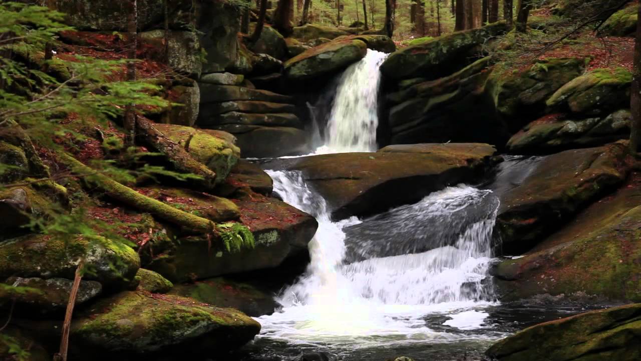 Pulpit Falls, Winchester, New Hampshire - YouTube