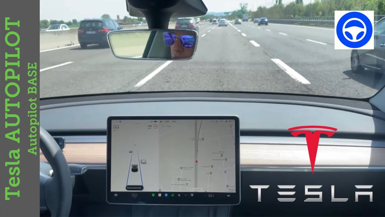 Tesla Autopilot - Versione BASE - YouTube