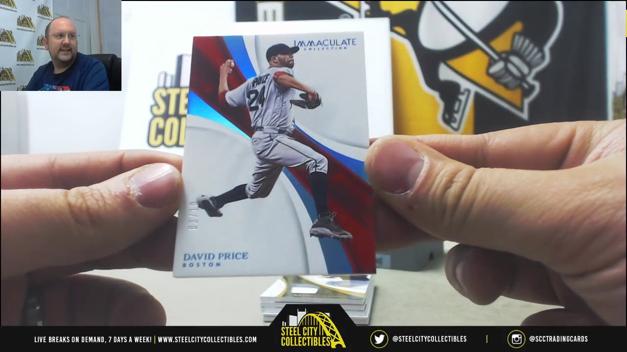 Robert - 2017 Panini Immaculate Baseball Box Break - YouTube