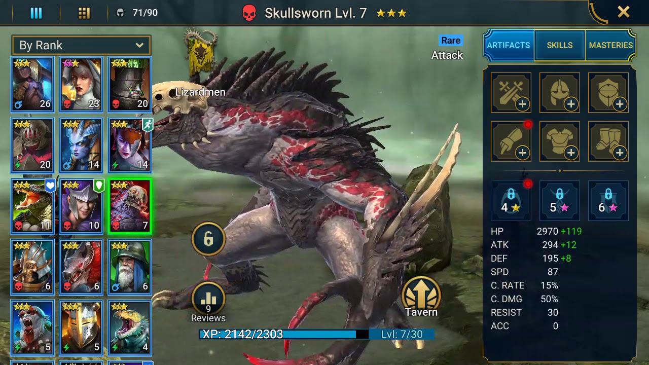 Raid Shadow Legends. Skullsworn. Rare - YouTube