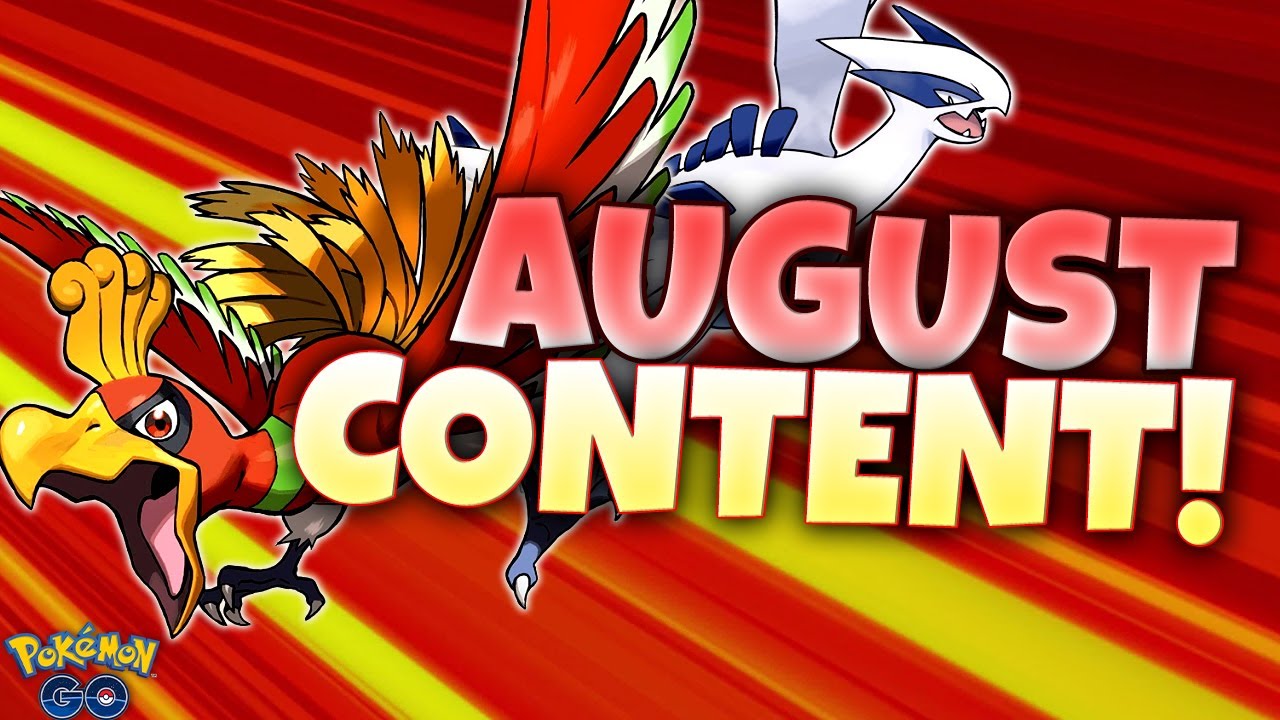 AUGUST WILL BE A GREAT MONTH! Pokémon GO August Content Update ...