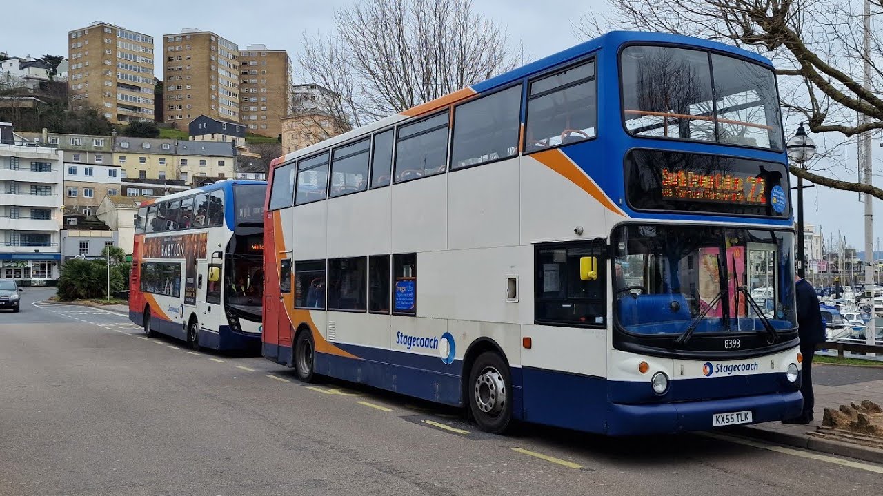 Stagecoach Southwest ALX 400 Trident II KX55 TLK (18393) on 22 to South ...