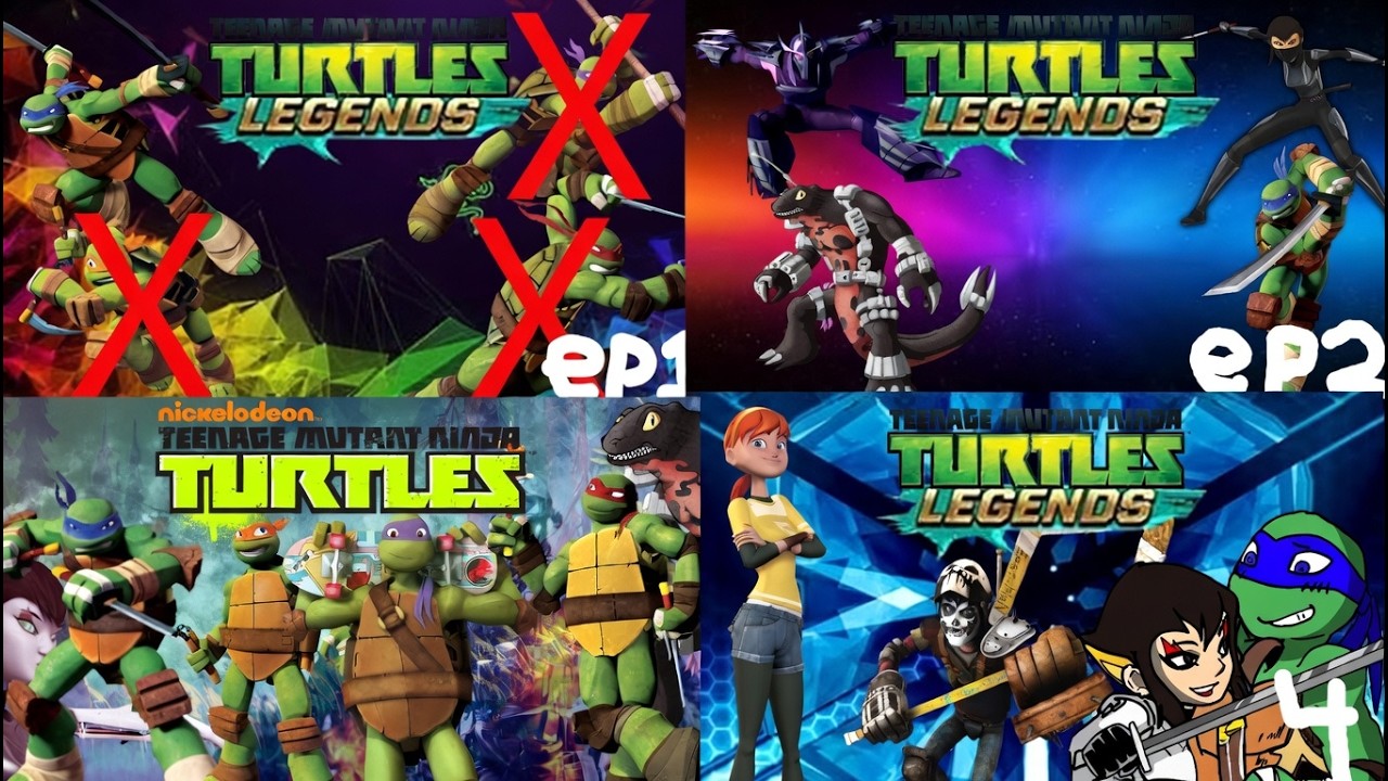The Kraang Saga | TMNT Legends: Season 1 - YouTube