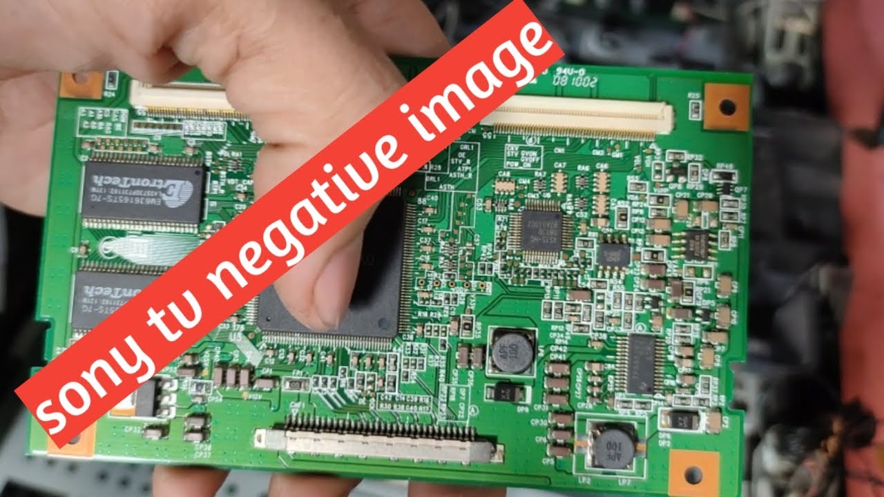 sony lcd 32inch negative image/how to fix image sony tv model KLV ...