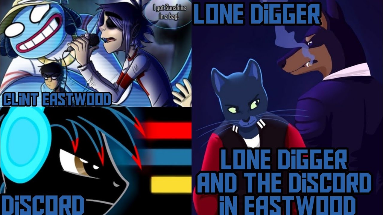 Lone Digger And The Discord in Eastwood - LD X DC X CE - Gorillaz X ...
