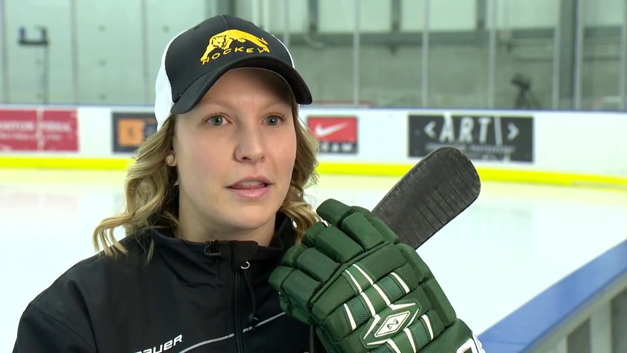 Paige Pyett Cougar Men's Hockey - Taylor Shire - YouTube