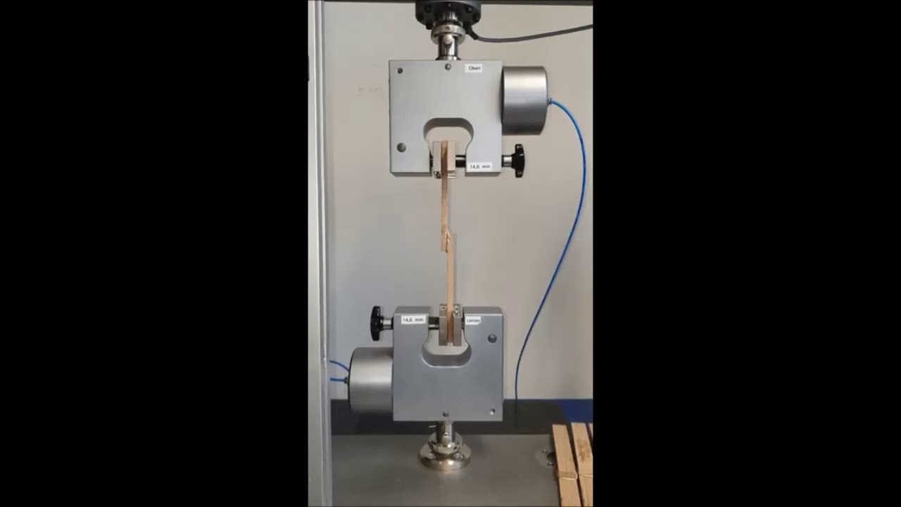 Scherfestigkeit Normalzeitaufnahme - YouTube