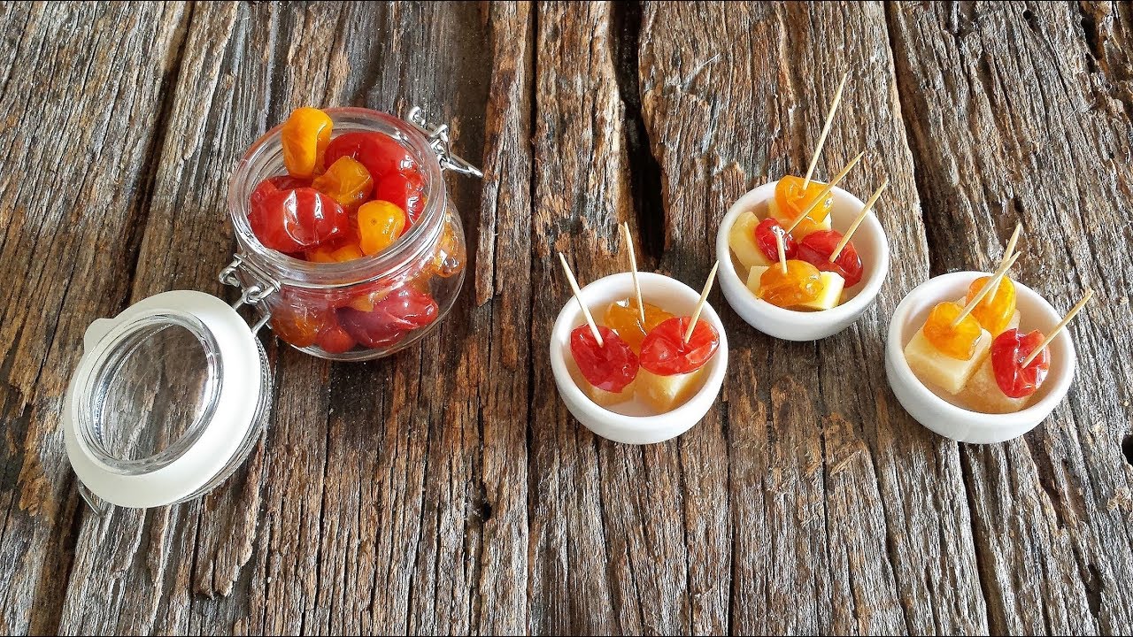 Candied Cherry Tomatoes recipe - YouTube