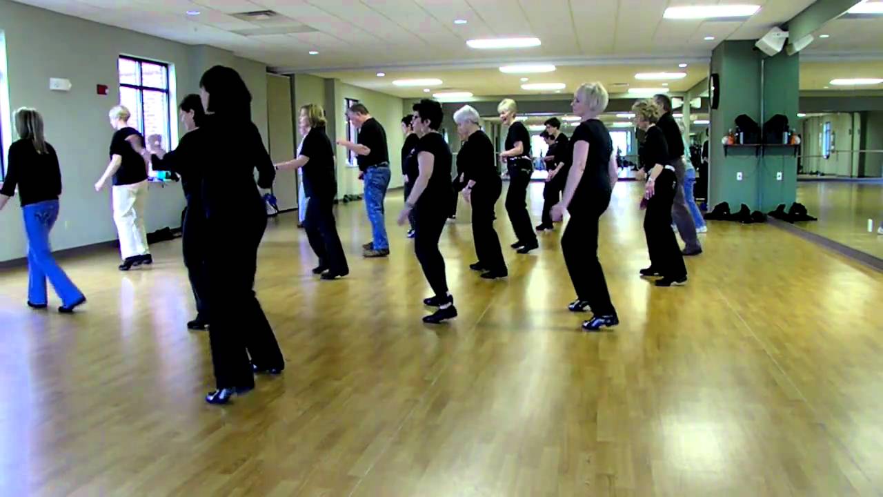 Tango Cha Line Dance with Instructions - Footloose in Tellico - YouTube