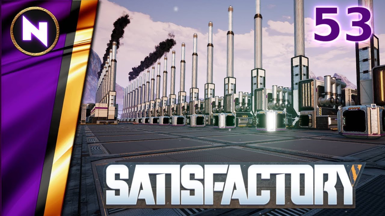Satisfactory City #53 OUT OF POWER - YouTube