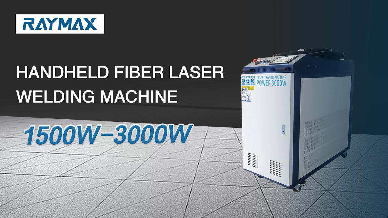 RAYMAX 1000W 1500W Laser Portable Fiber Laser Welding Machine 3 In 1 For Metal - YouTube