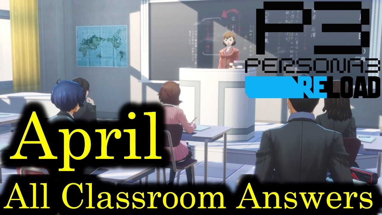 Persona 3 Teacher Answers