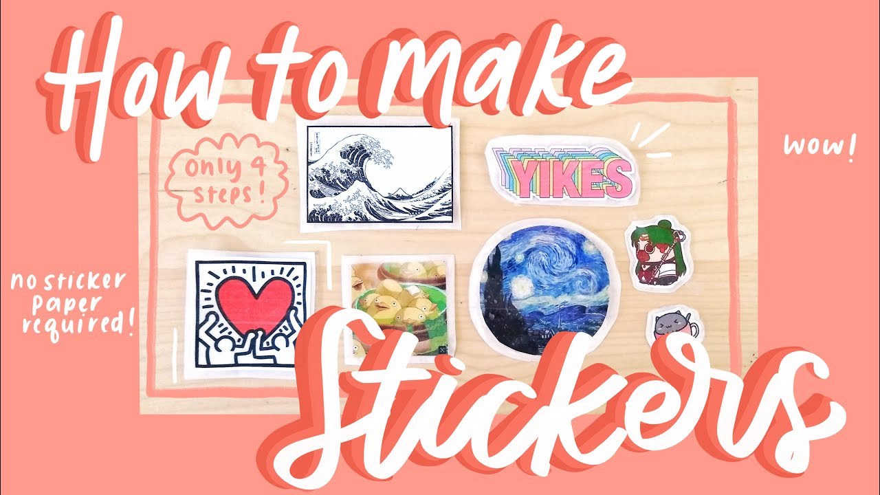 How To Make Stickers Without Sticker Paper Collection YouTube how-to-make-stickers-without-sticker-paper-collection-youtube