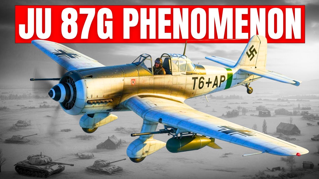 The Flying Tank Buster — How the Ju 87G “Kanonenvogel” Hunted Soviet ...