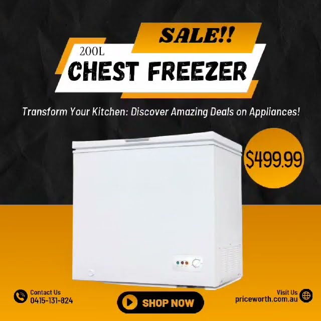 ON SALE!! CHEST FREEZER - PURCHASE NOW!! - YouTube