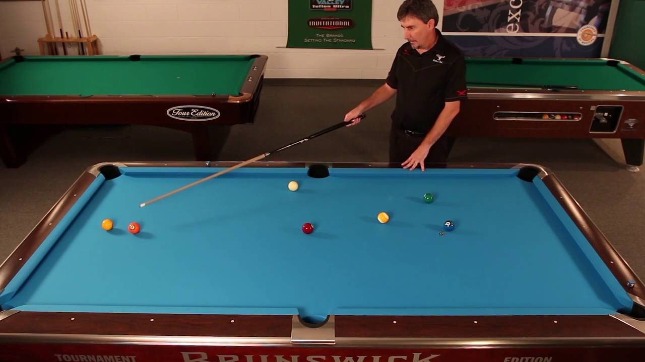 Championship Billiard and Johnny Archer with his Safety Shot