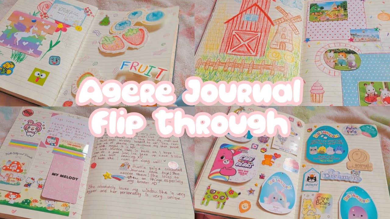 💗📚Finished Agere Journal Flip through | no talking - YouTube
