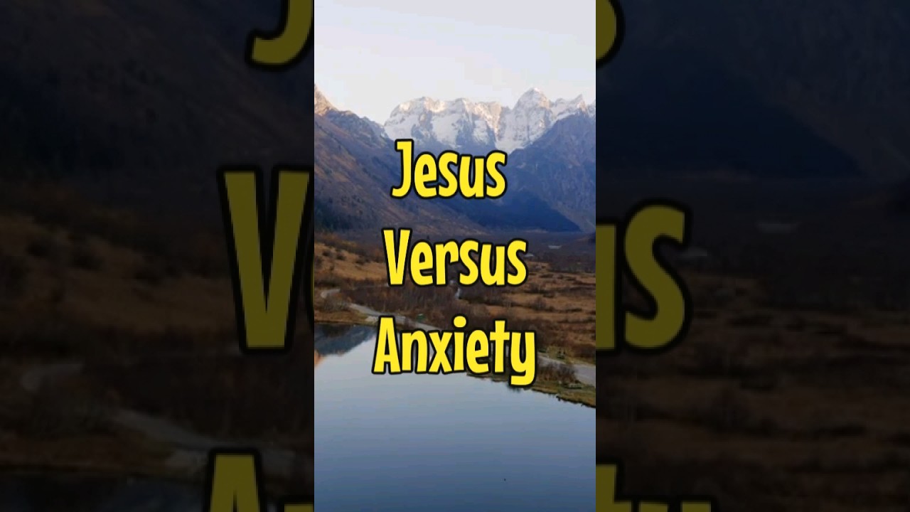 Jesus Versus Anxiety #motivation #grace #facts #Jesus #jesuschrist # ...