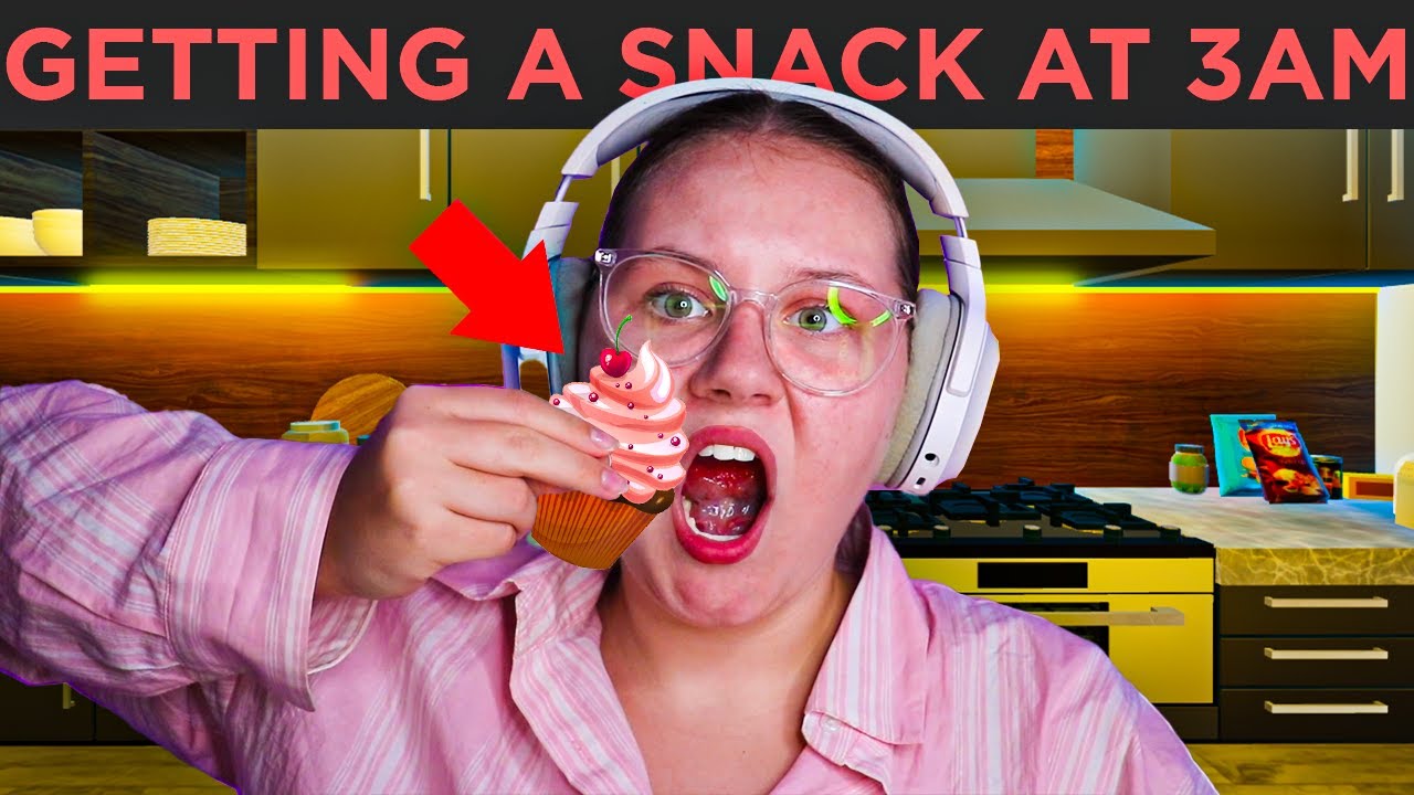 GETTING A SNACK AT 3AM... - YouTube