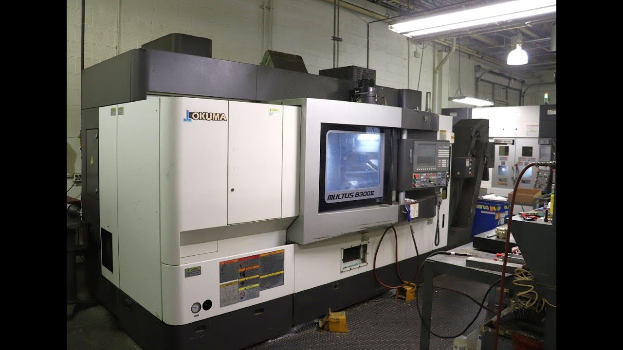 2014 Okuma Multus B300 - SUPER CLEAN - For Sale - YouTube