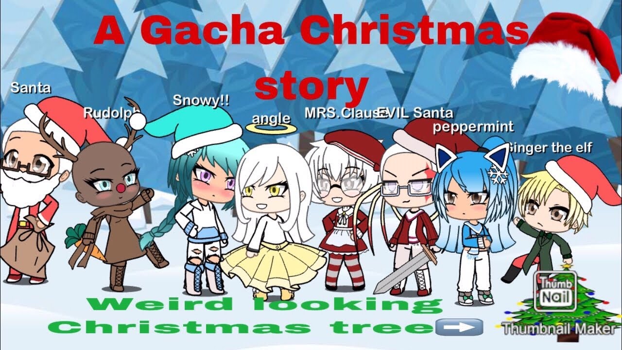 Gacha Christmas story-original - YouTube