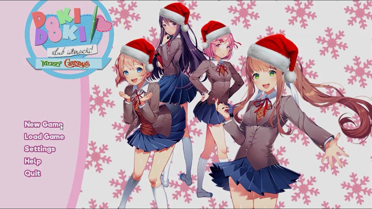 Doki Doki Literature Club - Christmas Edition (PL) - YouTube