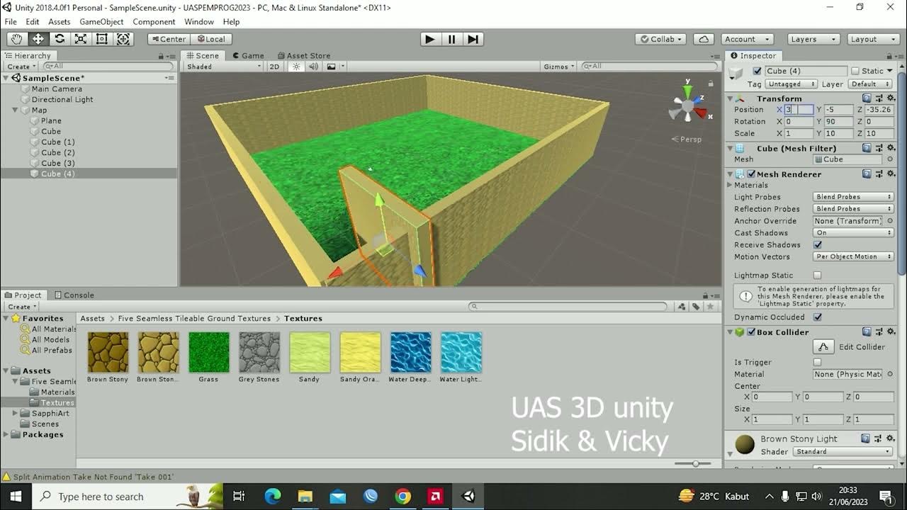 Tutorial Membuat Game Labirin dengan Unity Full - YouTube