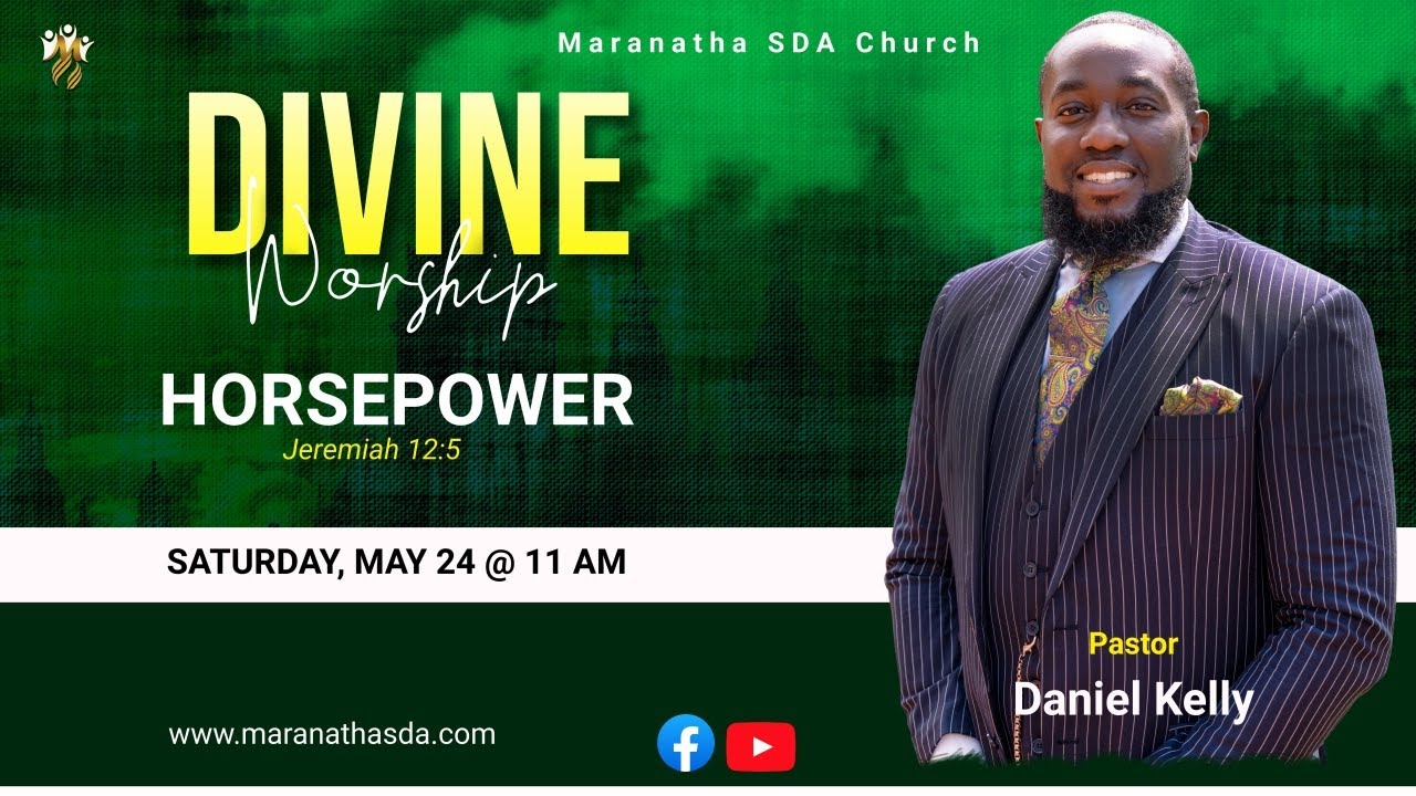 Atlanta Maranatha SDA Church | Pastor Daniel Kelly | Sabbath Service ...