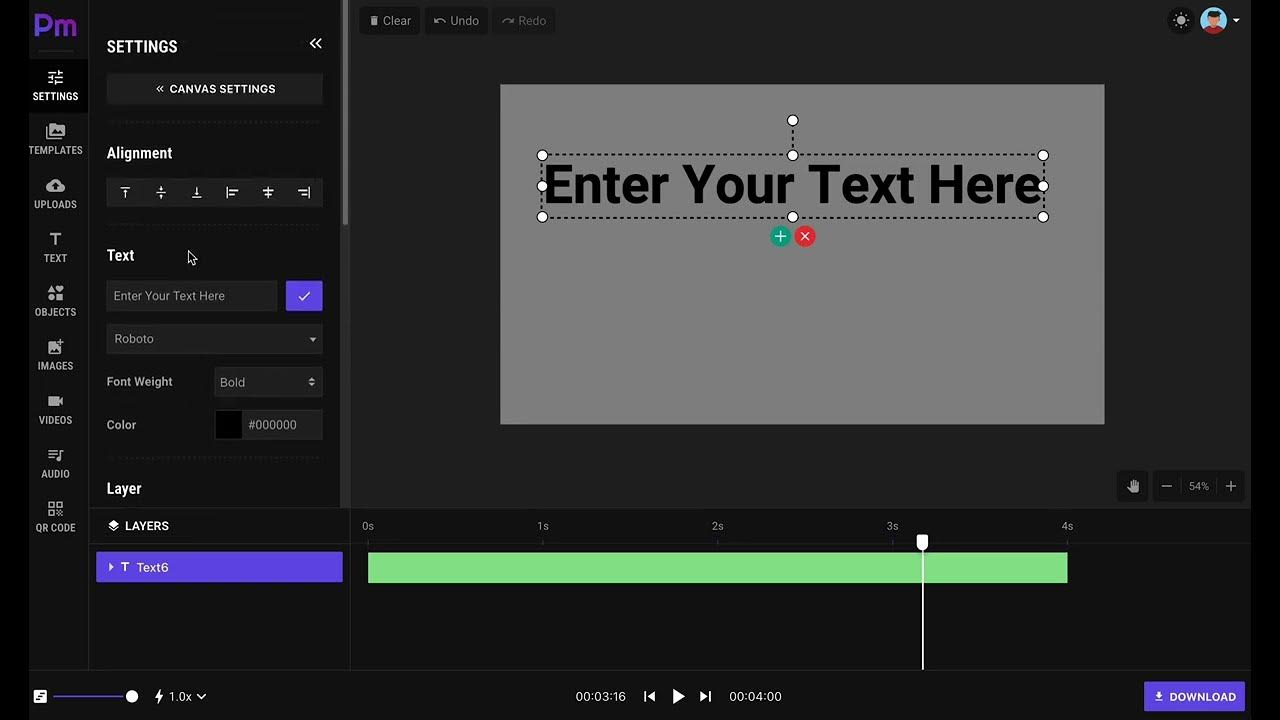 Text - Pmotion Animated GIF and Video Maker - YouTube