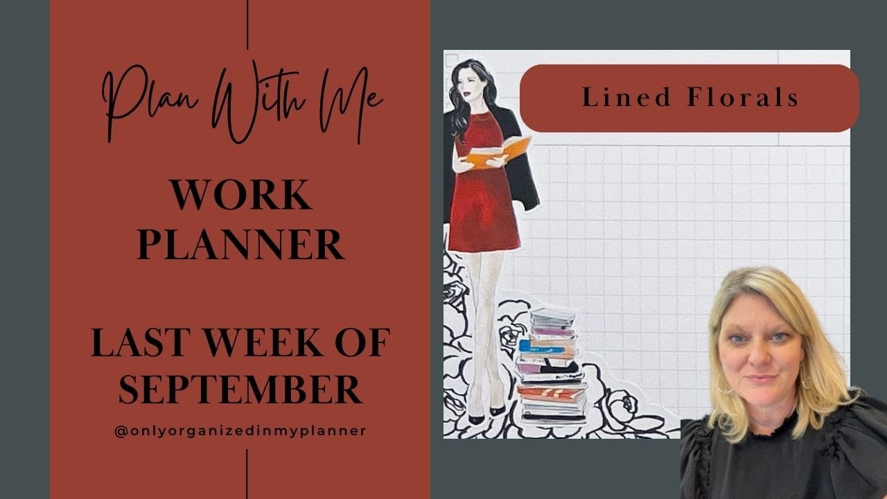 Plan With Me in my Work Happy Planner for the Last Week of September ...