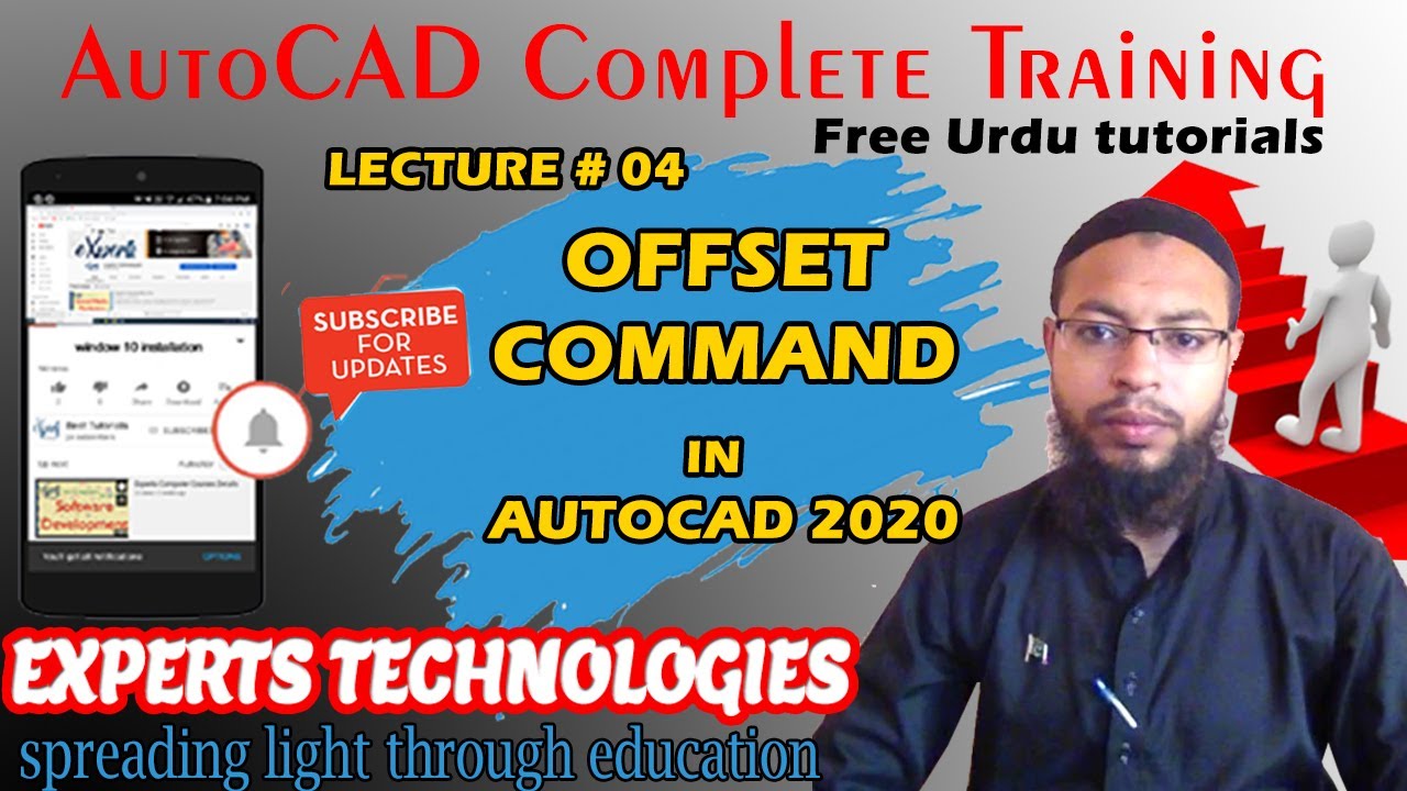 AutoCAD Lec 04 Use Of Offset Command In AutoCAD 2020 YouTube AutoCAD Lec 04 Use Of Offset Command In AutoCAD 2020 YouTube