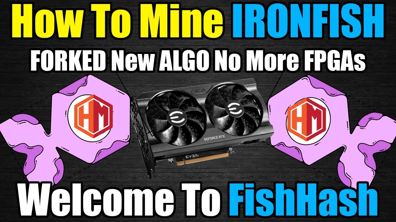IRONFISH FORKED!! Here Is How To Mine It - No More FPGAs - YouTube