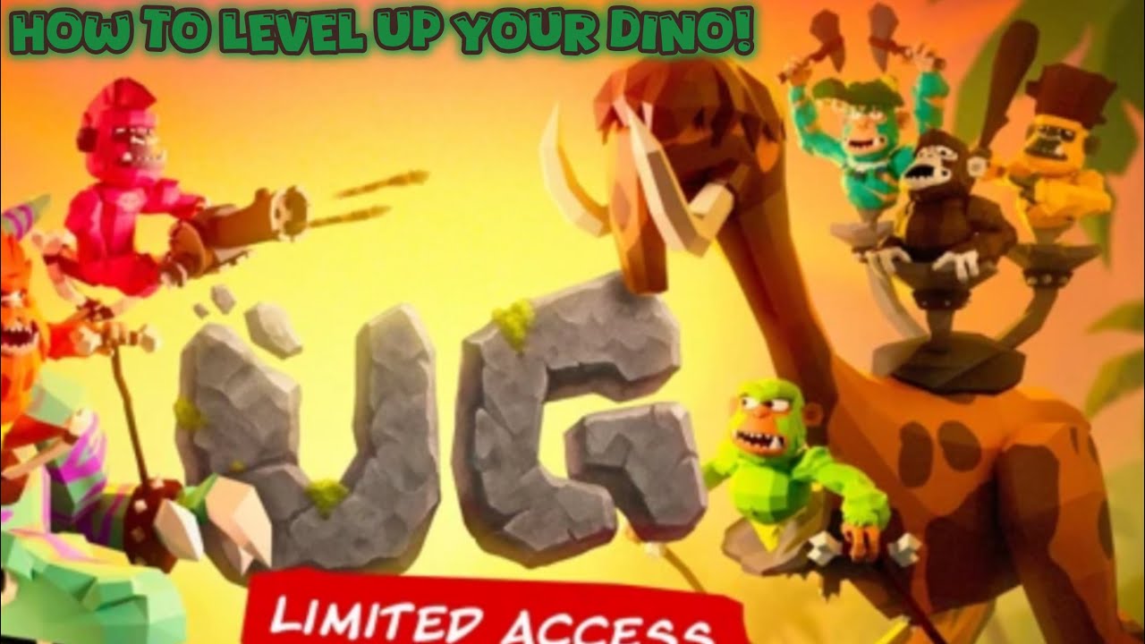 How to level up your dinosaur! (Ug VR) Go play it now! - YouTube