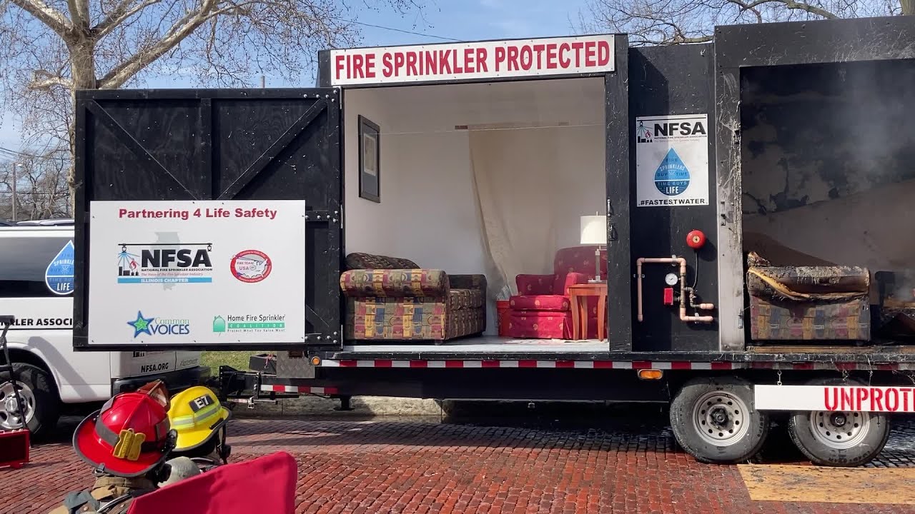 NFSA Trailer Burn demonstration part 2 - YouTube