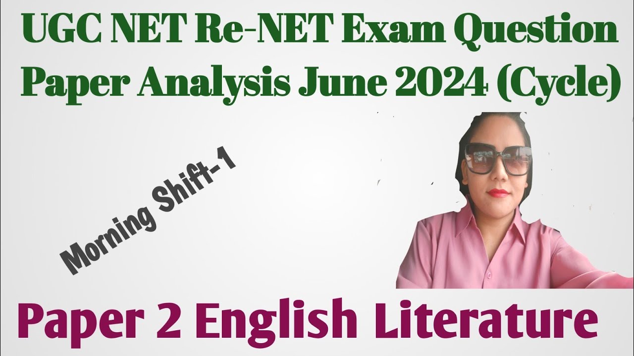 UGC NET 2024 English Literature/English NET Exam Preparation/Re-NET ...
