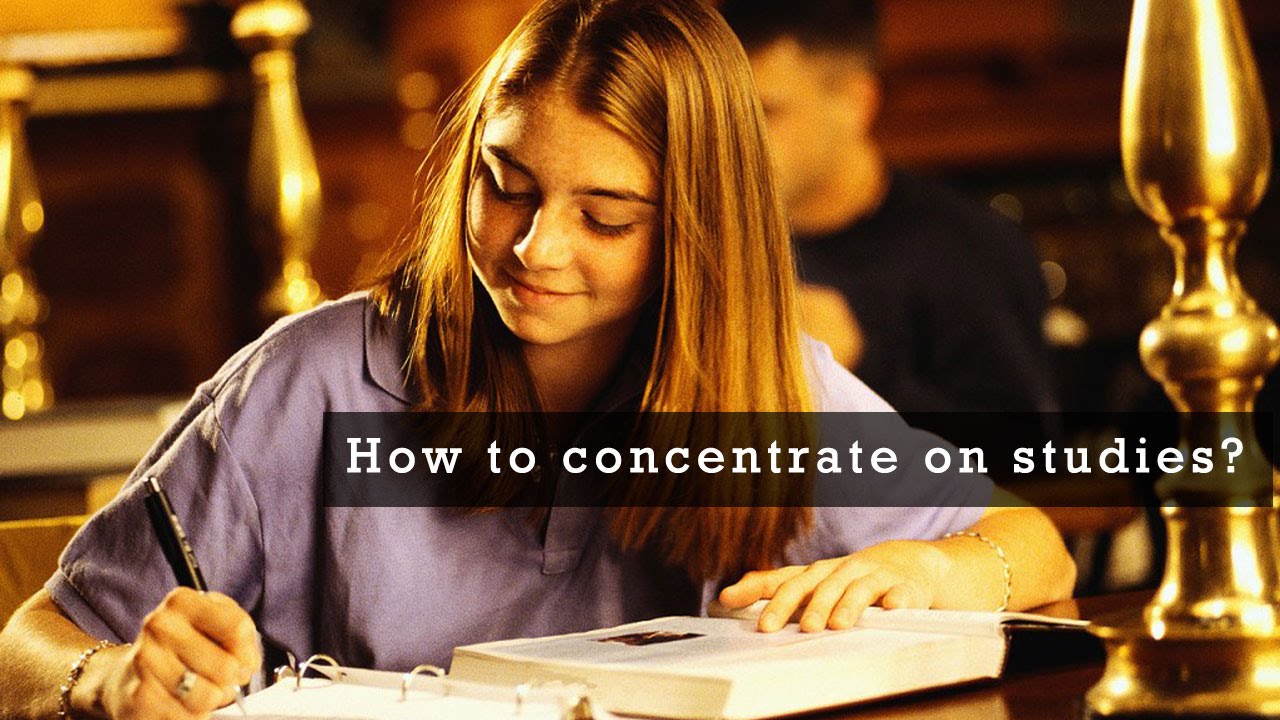 How to concentrate on studies? - YouTube