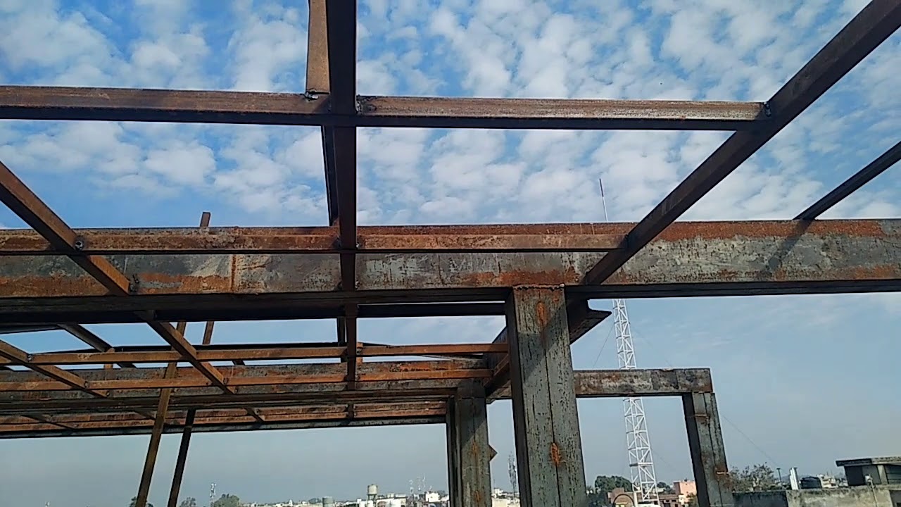 Fabrication work of steel on site (Part:-2) | Civil Engg basic ...