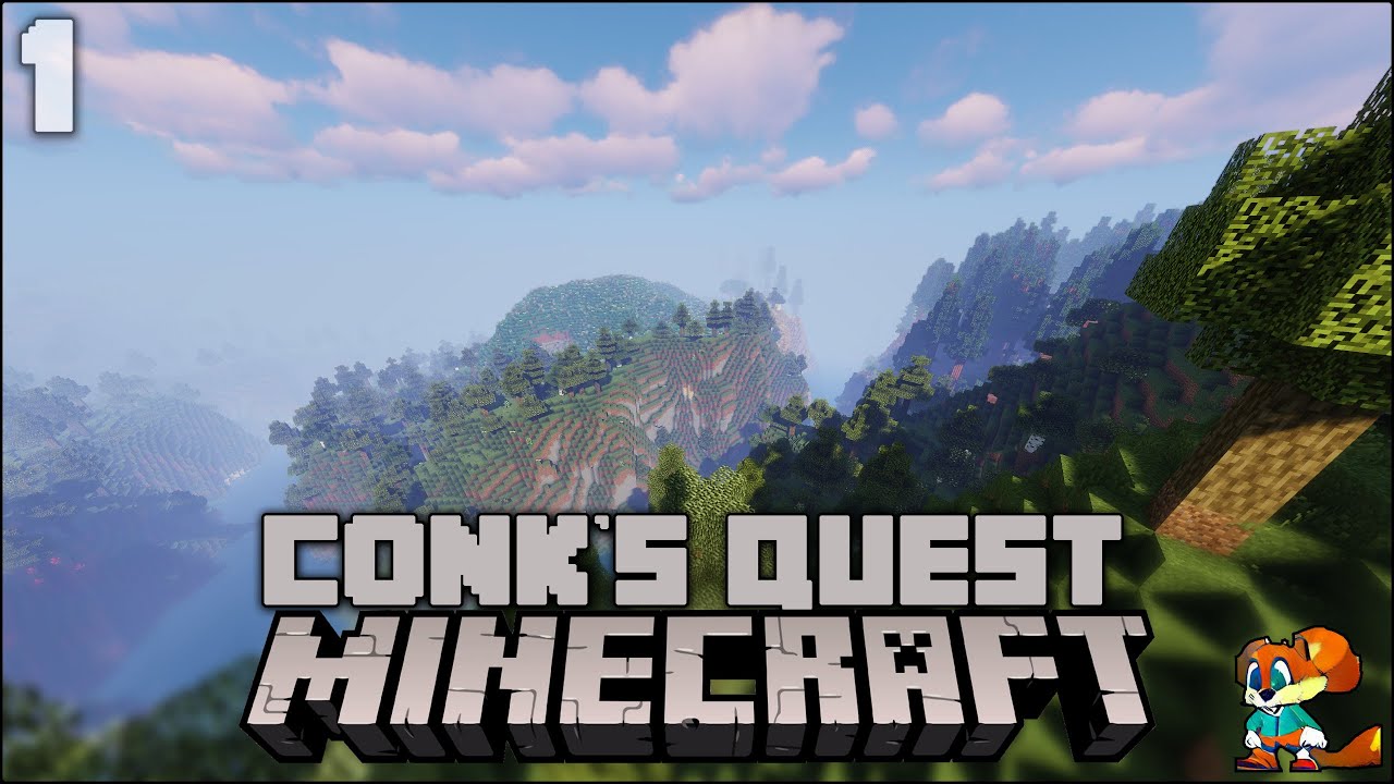 Exploring Regions Unexplored | Conk's Quest in Minecraft | Part 1 - YouTube