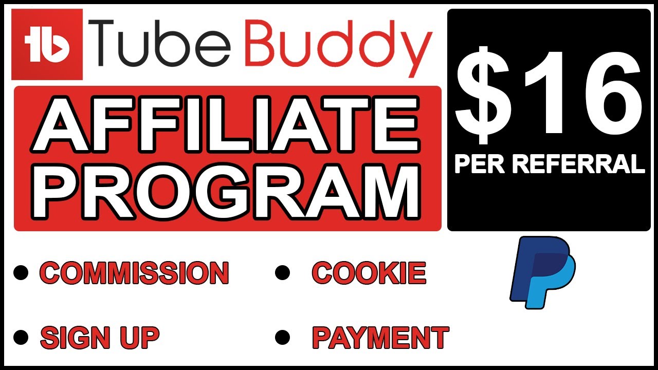 TubeBuddy Affiliate Program | Earn Money from TubeBuddy.com - YouTube