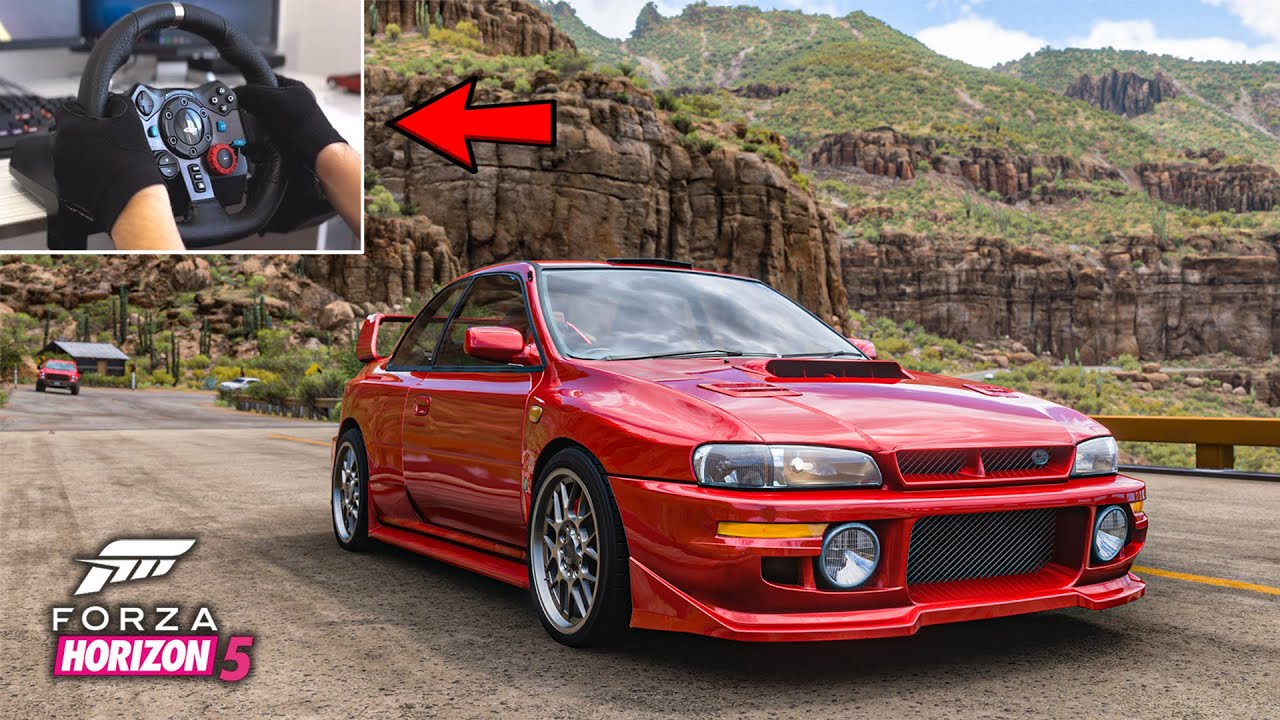 Subaru Impreza 22B STi | Forza Horizon 5 | Logitech G29 | 4K Gameplay ...