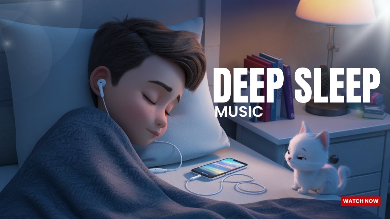 Deep Sleep Music ★︎ FALL ASLEEP IMMEDIATELY ★︎ Melatonin Release - YouTube