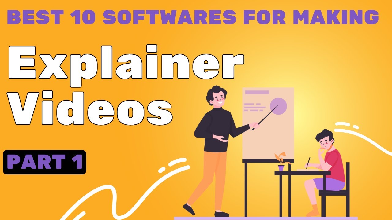 10 best softwares to make explainer videos - Part 1 - YouTube