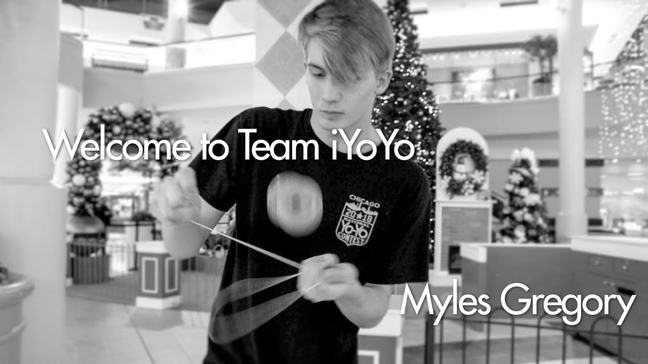 Welcome to Team iYoYo: Myles Gregory! - YouTube