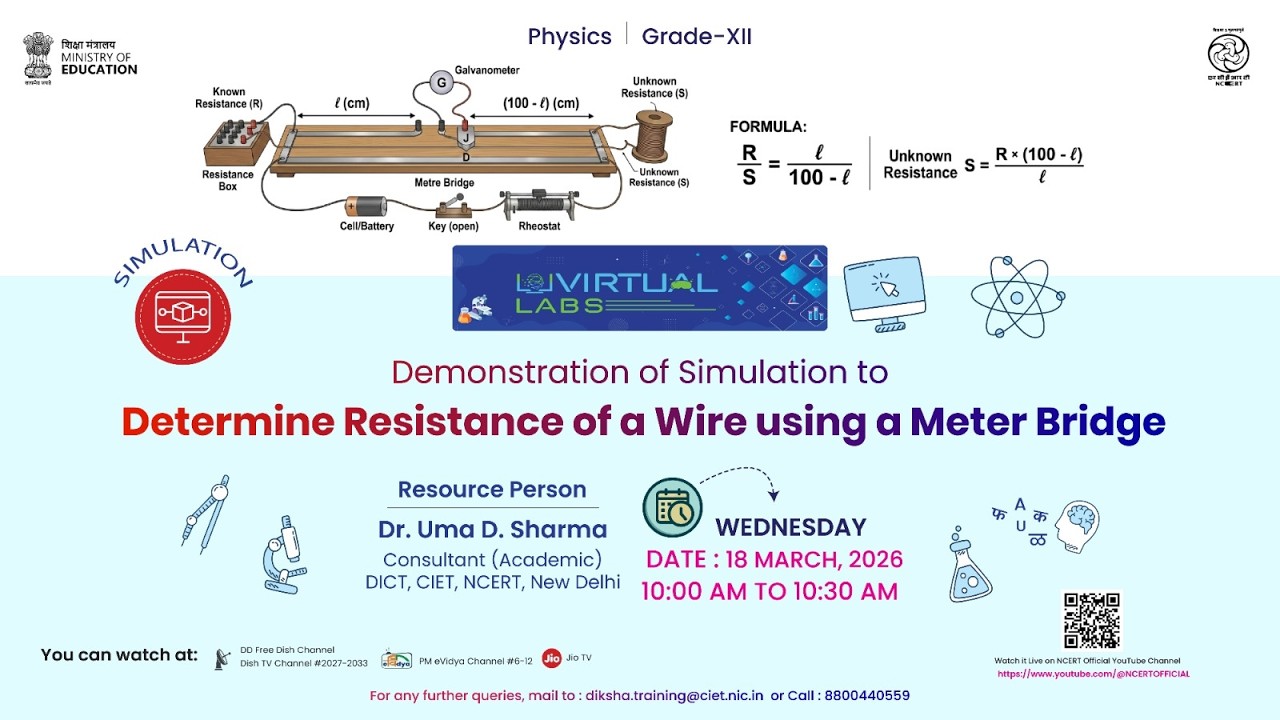 Demonstration of Simulation to Determine Resistance of a Wire using a ...